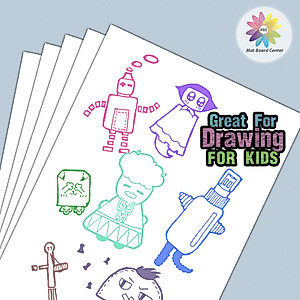 Mat Board Center, Pack of 50 11x14 White Uncut Mat Boards Backing Boards, 4-Ply Thickness, Great for Pictures, Frames, Crafts, Prints