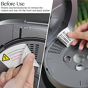 Frossvt Compost Bin Kitchen, 2.5L Countertop Electric Kitchen Waste Composter, Turn Food Waste to Compost, Smart Kitchen Waste Composter, WasteCycler, Food Cycler Composter for Kitchen