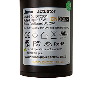 Uetmulik Power Recliner Lift Chairs Motor Model DL-DT2001-160-01 Linear Actuator Replacement