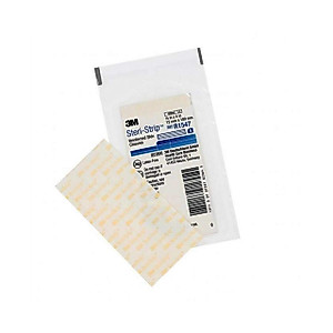 3M Steri-Strip Elastic Skin Closures - 1/2" x 4" - 6 strip envelope - - Box of 50
