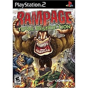 Rampage Total Destruction - PlayStation 2