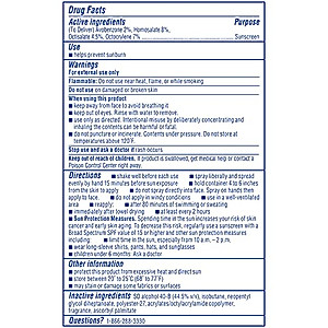 Coppertone Sport Sunscreen Spray SPF 30, Water Resistant Spray Sunscreen, Broad Spectrum SPF 30 Sunscreen, Bulk Sunscreen Pack, 5.5 Oz Bottle, Pack of 2