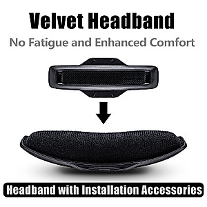 CCRE Earpads Replacement for Astro A40TR a40 tr Headset - Astro A40tr Mod Kit /A40tr Accessories/Ear Cushion/Ear Cups (Velour)