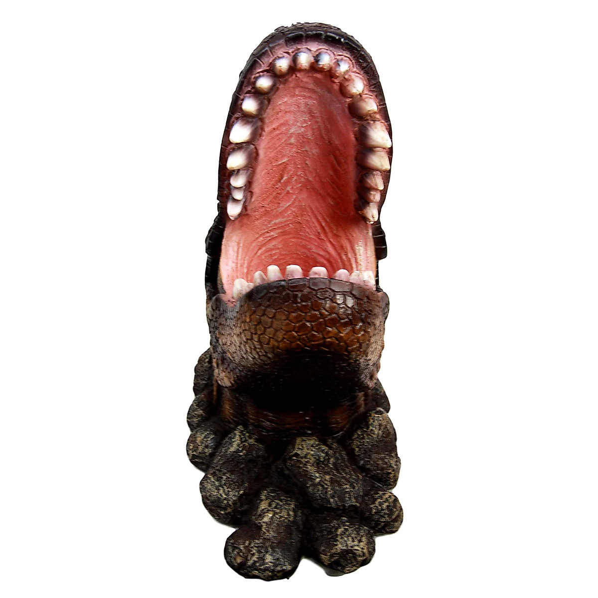 Ebros Large Prehistoric Dinosaur T-Rex Head Wine Bottle Holder 10.75" Tall Caddy Figurine Jurassic Era Trex Statue Kitchen and Dining Decor Party Hosting Prop Tyrannosaurus Rex Dinosaurs