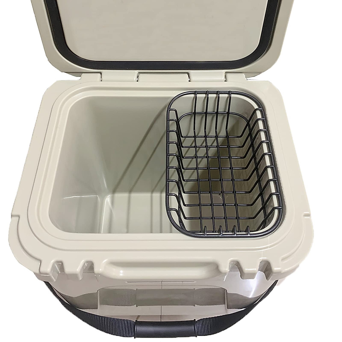 CORRBPEN Cooler Basket, 1-Pack, Compatible with YETI Roadie 24 Wire Cooler Rack, Will Keep Smaller Items Dry and Hold Fruit, Utensils, etc.
