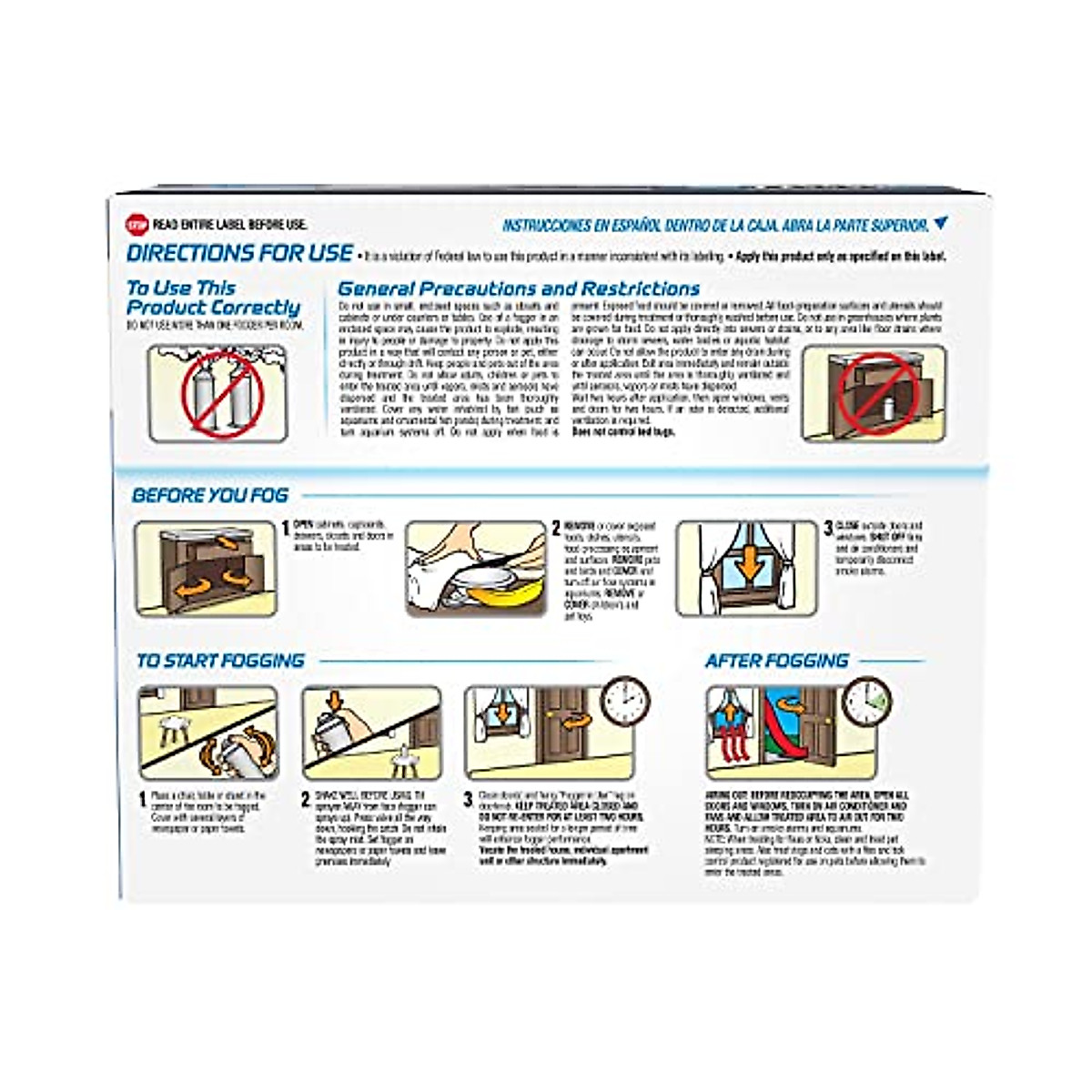 Hot Shot No Mess Fogger With Odor Neutralizer, Kills Roaches, Ants, Spiders & Fleas, Controls Heavy Infestations, 3 Count, 1.2 Ounce
