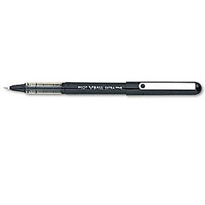 Pilot VBall Liquid Ink Stick Roller Ball Pen PEN,VBALL,LIQ ROLLR,XF,BK (Pack of4)