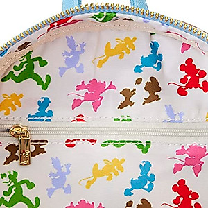 Loungefly Disney Mini Backpack Mickey Friends Forward & Backward Shoulder Bag