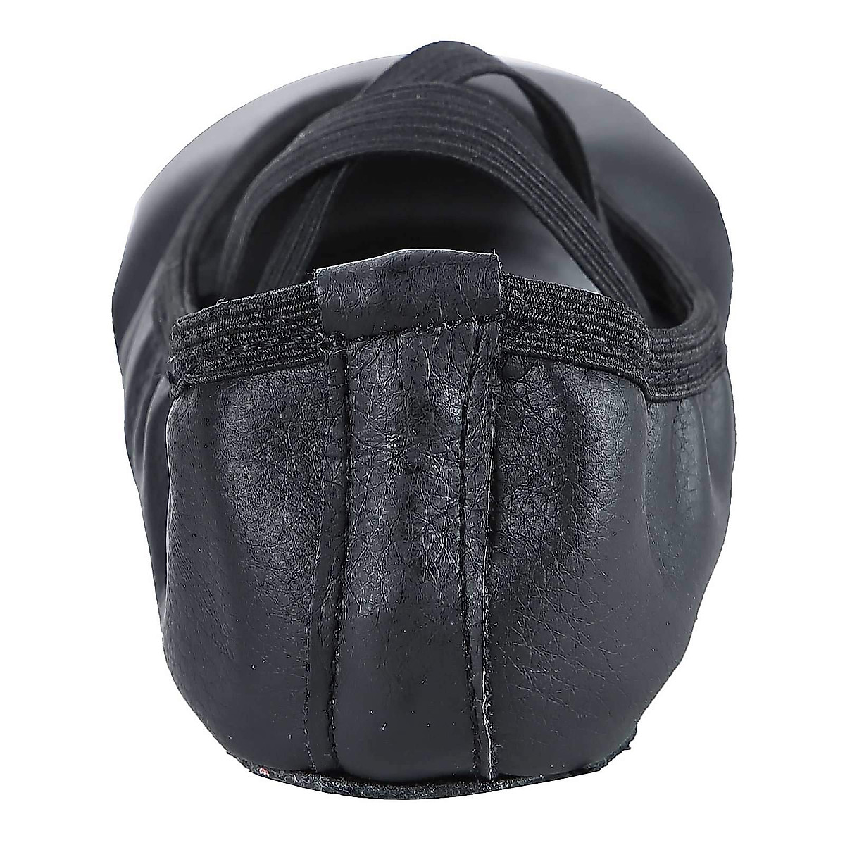 Dynadans Leather Ballet Shoes/Ballet Slippers/Dance Shoes for Girls and Boys (Toddler/Little/Big Kid/Women)-Black-4M Big Kid