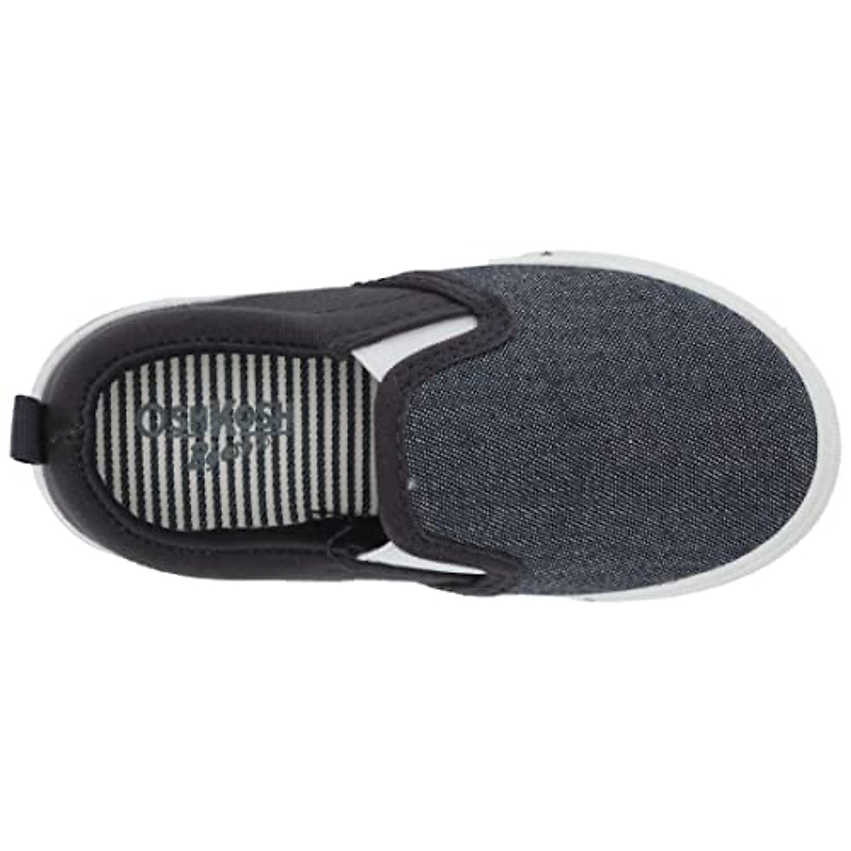 OshKosh B'Gosh Boy's Austin Slip On Shoe, New Navy, 10 Toddler