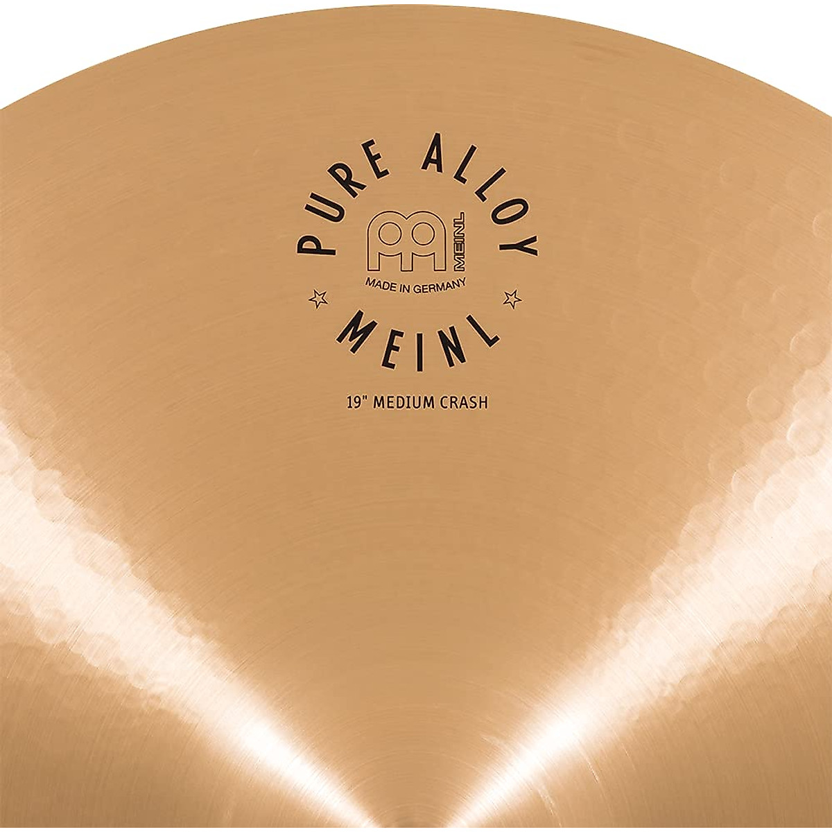 Meinl Cymbals Pure Alloy 19" Medium Crash — Made in Germany, 2-Year Warranty, (PA19MC)