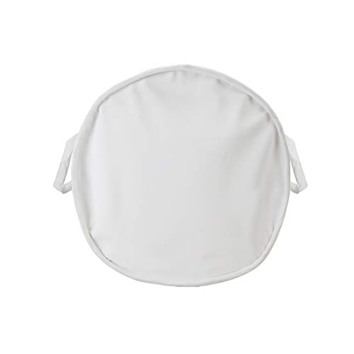 LR Home Interwoven Coastal Delight Indoor Outdoor Storage Basket, 21" x 21" x 21", Blue/Green/White