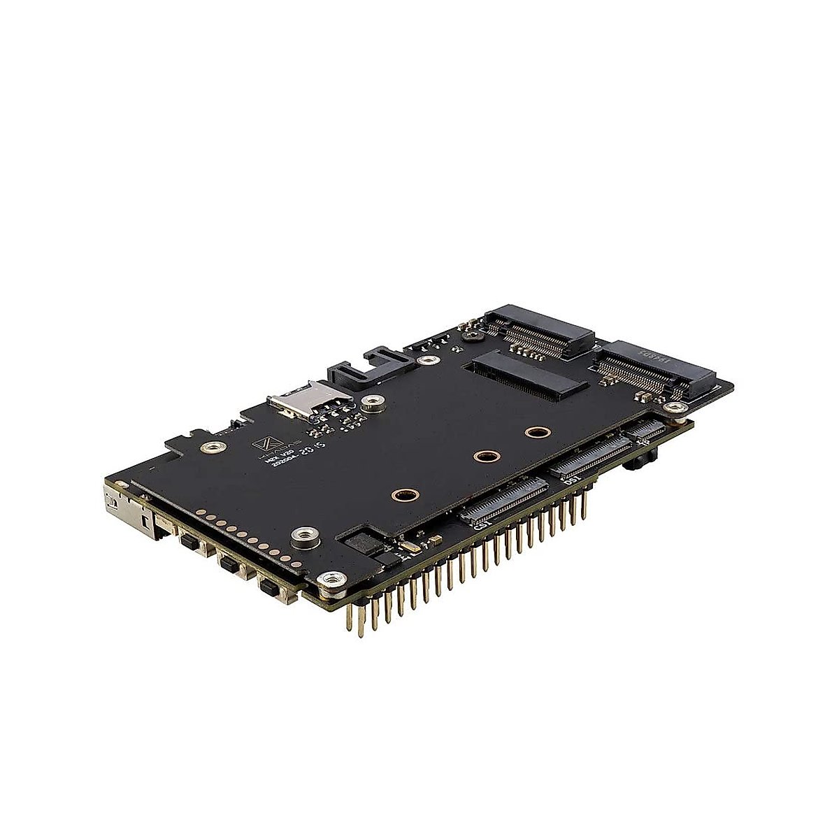 Khadas New M2X Extension Board is an Ultra-Thin Version of The Original M2X Board.It has M.2 Slots for Adding a 4G LTE Module and NVMe SSD to VIM3/VIM3L. A Nano-SIM Card Slot is Built Into The Board
