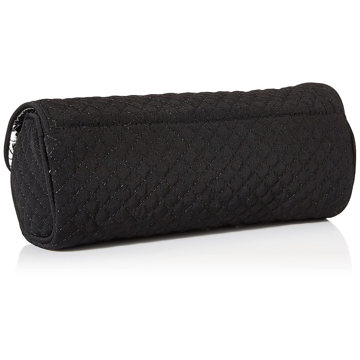 Vera Bradley Women's Microfiber on a Roll Makeup Brush & Pencil Case, Black, One Size