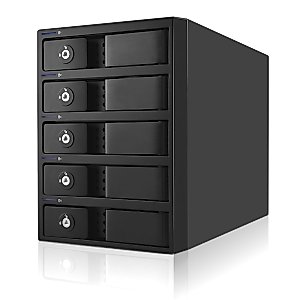 Oyen Digital 80TB Mobius 5-Bay FireWire 800, eSATA, USB 3.0 RAID Hard Drive Array (3R5-EB3-80TB)
