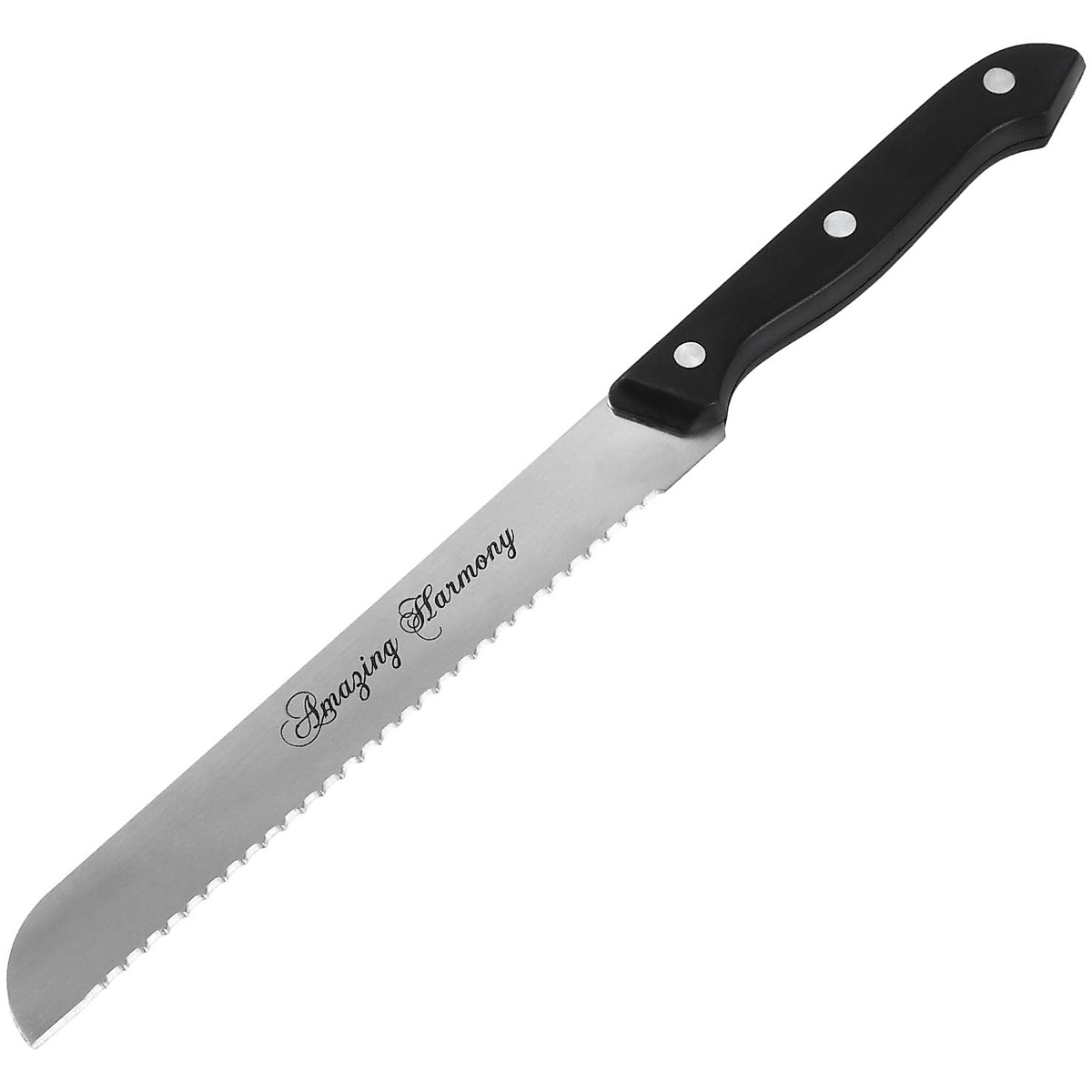 Amazing Harmony bread knife stainless steel full length 11inch blade length 6.8inch