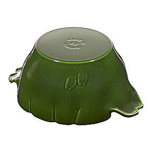 Staub Cast Iron 3-qt Artichoke Cocotte - Basil, Made in France