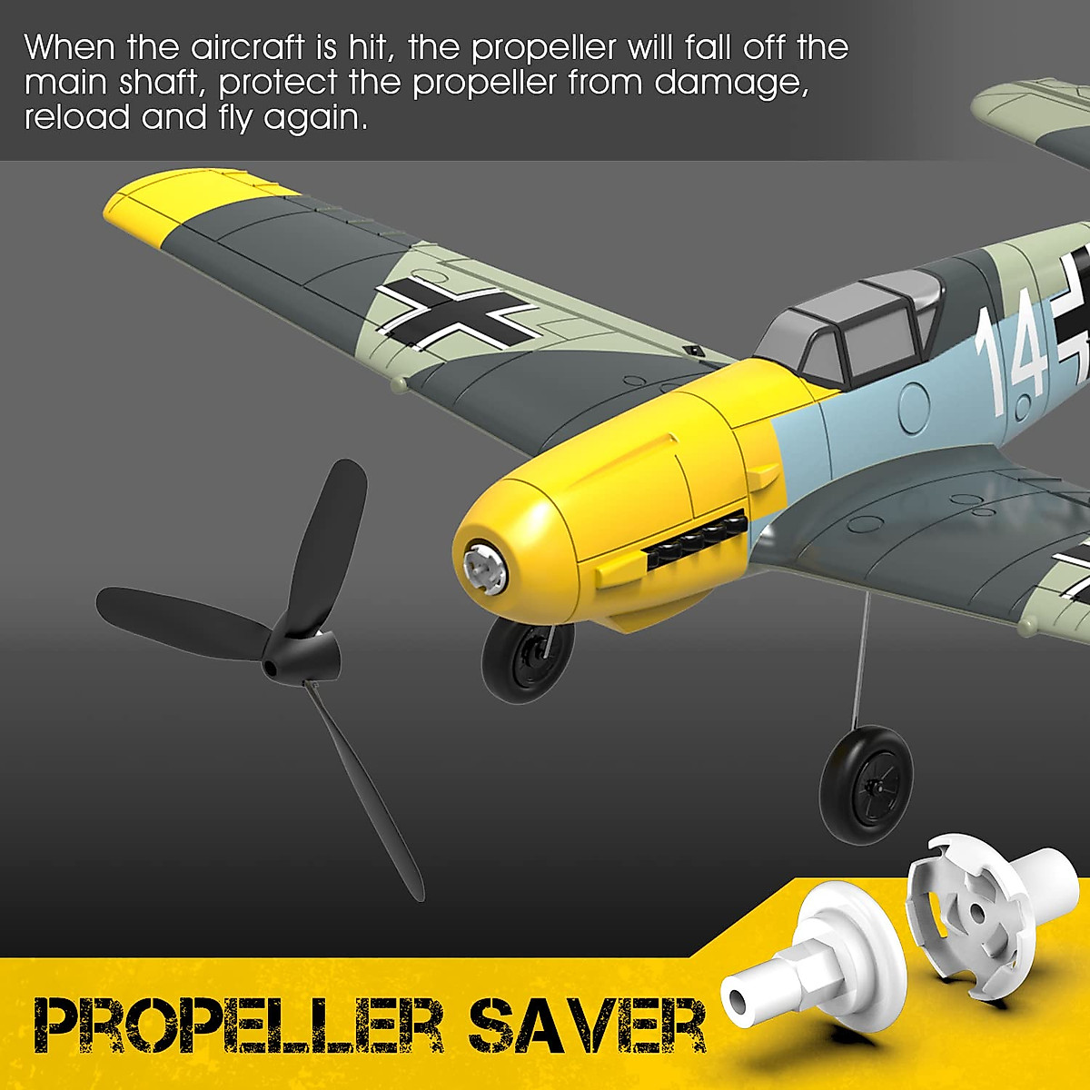 RC Airplanes Remote Control Glider Fighter Hobby 2.4G 4 Channel RC Plane Drones Foam Aircraft Toys for Boy Kids Children Gift BF109