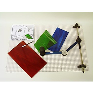 Creator's Waffle Grid 2-Pack - Seen On HGTV/DIY Cool Tools Network - 100% USA Solid Bottom Modular - Glass Cutting, Small Parts, Liquid Containment, Grow Room, Medical - Home, Office, Clinic, Shop