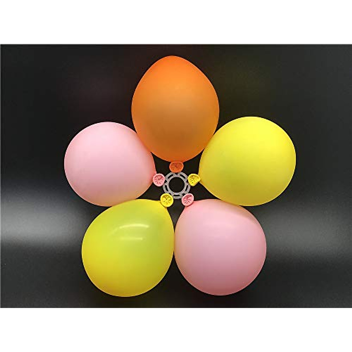 iFlyMars 60 PCS Balloon Clips s for Balloon Arch,Balloon Column Stand and Balloon Flowers, Birthday Wedding Baby Shower Party Decorations