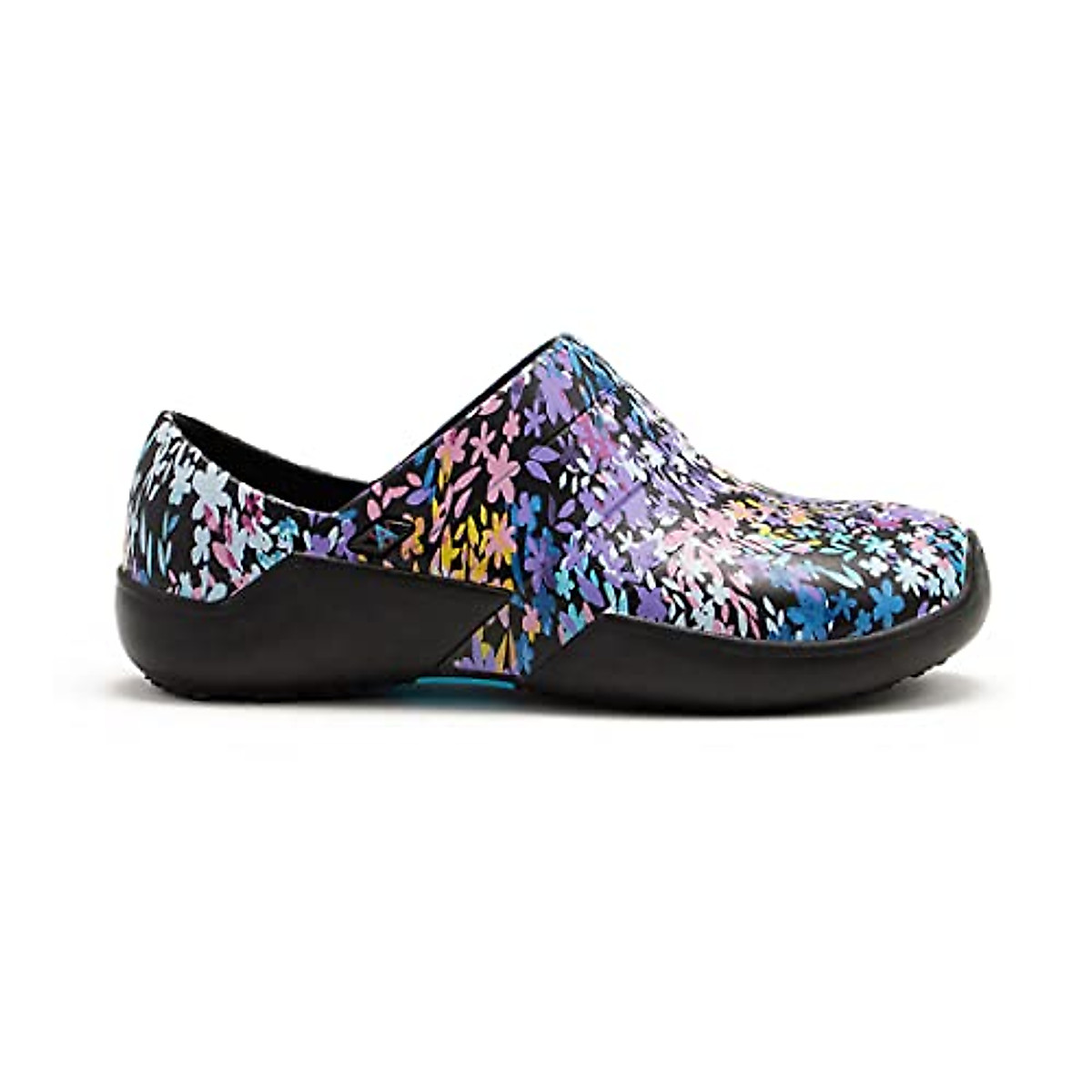 Anywear Journey Nurse Shoes Injected Molded EVA Slip-On Garden Shoes, Chef Shoes, 8, True Colors