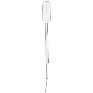 Globe Scientific 134070-250 LDPE Fine Tip Transfer Pipet, Non-Sterile, 153mm Length, 5.0mL Capacity (Box of 250)