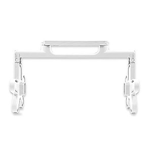 Camco Pop-A-Towel- Mountable or Portable Paper Towel Holder Dispenser, Keep Paper Towels Clean, Conserve Space in Your RV Kitchen (White) (57111)