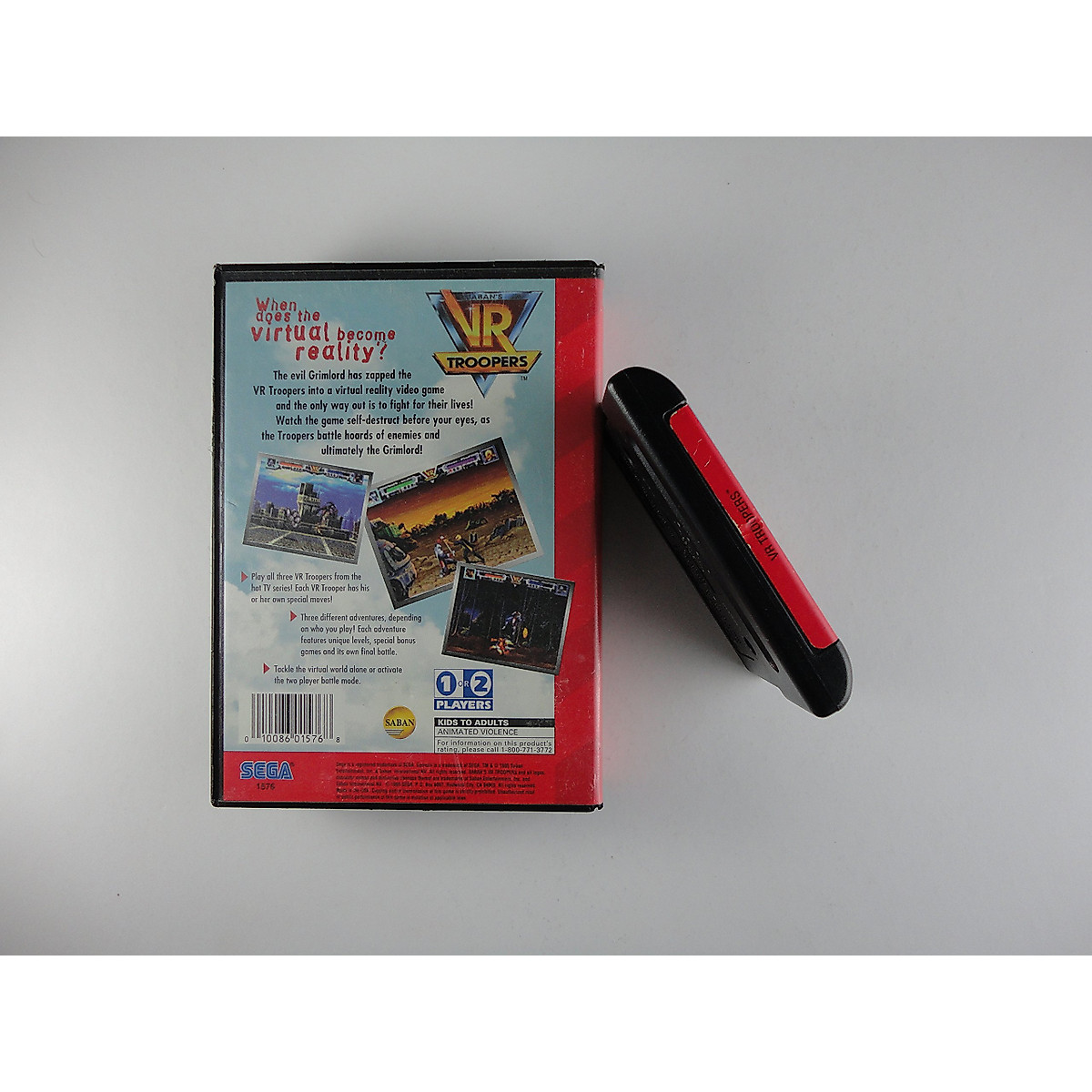 VR Troopers - Sega Genesis