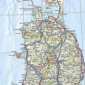 Japan Map (National Geographic Adventure Map, 3023)
