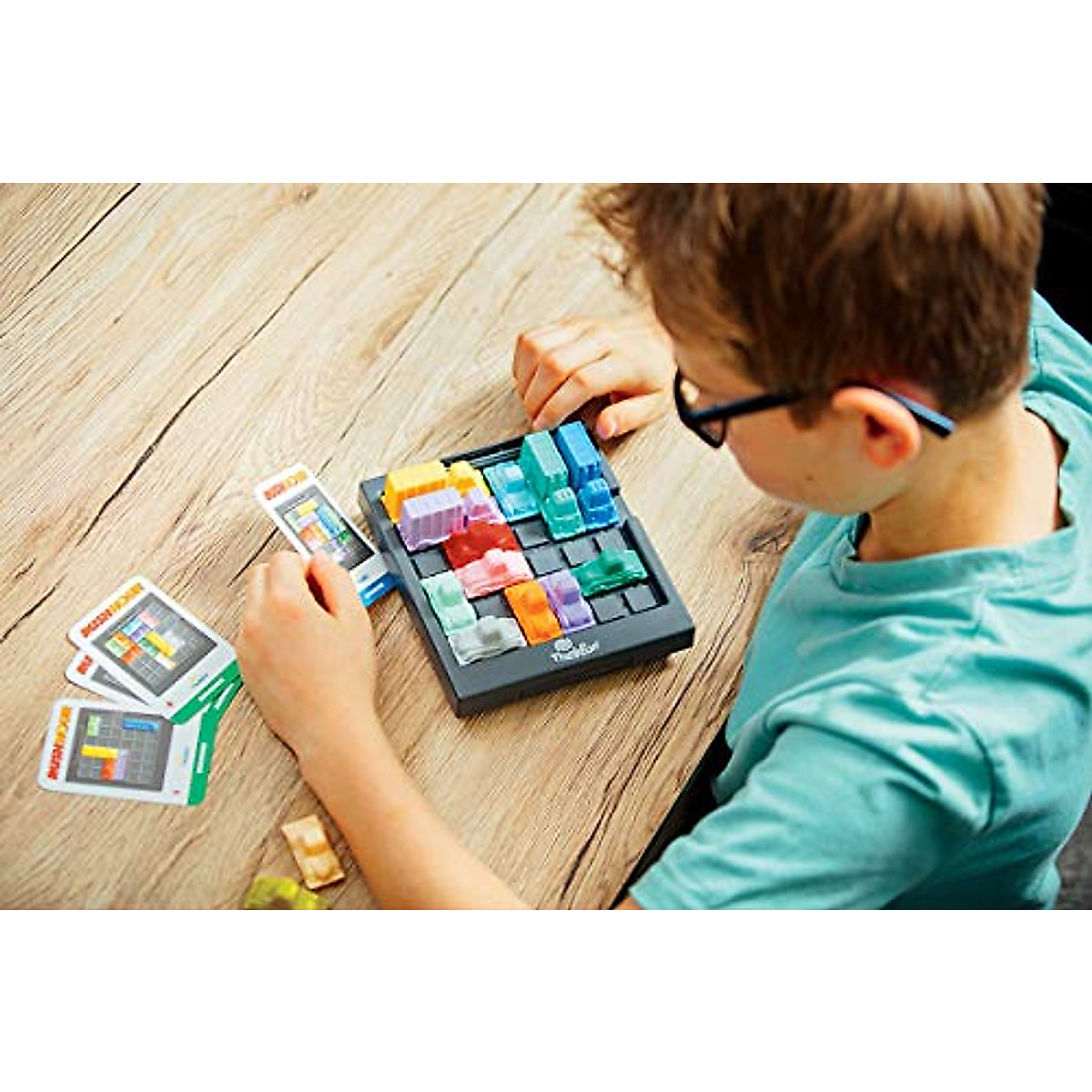 ThinkFun Rush Hour Traffic Jam Brain Game and STEM Toy for Boys and Girls Age 8 and Up – Tons of Fun With Over 20 Awards Won, International seller for Over 20 Years