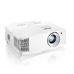 Optoma - UHD30 4K UHD Projector with HDR10, HLG & Enhanced Gaming Mode - White (Renewed)