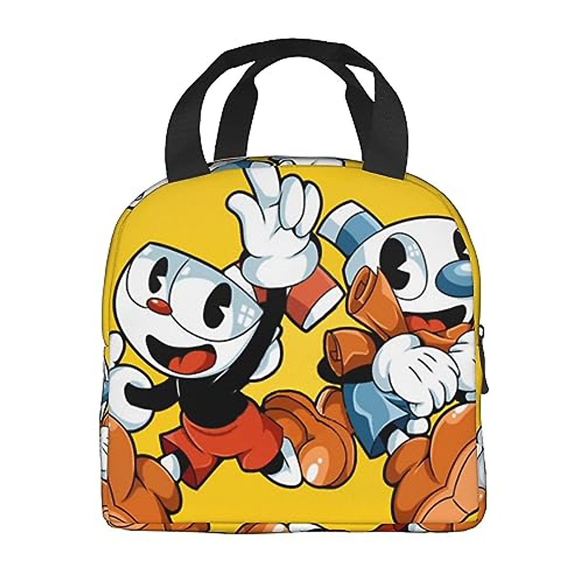 Unisex Travel Lunch Bag for Men Boys Lightweight Lunch Box Anime Lunch Cooler Bags for Work/School/Picnic/Office/Hiking/Outdoor/Camping/Fishing