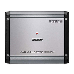 KENWOOD KAC-D8105 D Series 1,600-Watt 5-Channel Class D Amp