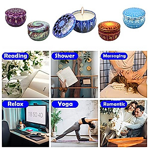 EUPNHY 12 Pack Zodiac Constellations Scented Candles Gift Set 2.5oz Strong Fragrance Aromatherapy Candle Set Decorative Candles for Home Scented Bath and Body Works Candle Relaxation Gifts for Women.