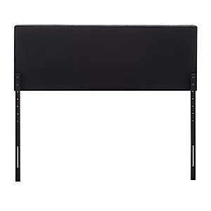 Classic Brands Madigan Tufted Upholstered Headboard, Dark Grey, Full