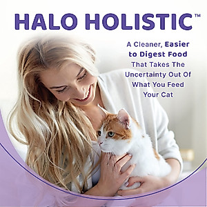 Halo Adult Wet Cat Food, Grain Free, Chicken Stew 5.5oz Can (Pack of 12)