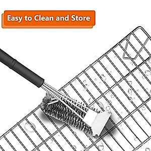 GRISUN Grill Rack for Green Mountain Daniel Boone Pellet Grill, Stainless Steel Upper Rack, Heavy-Duty Grill Warming Rack Accessories, Replacement for GMG-6008, Silver