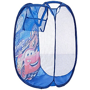 Disney Cars Pop Up Hamper Blue 1'2" x 1'2" x 1'8"