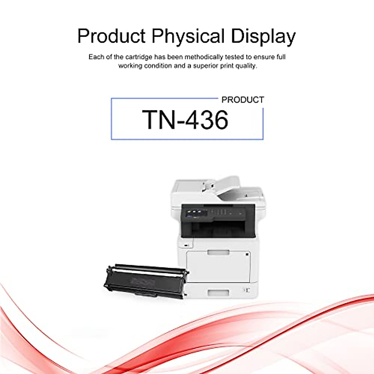 HIYOTA TN436 TN-436 Compatible Toner Cartridge Replacement for Brother TN 436 MFC-L9570CDW L8690CDW L8900CDW L8610CDW HL-L8360CDWT L8260CDW L8360CDW L9310CDWTT DCP-L8410CDW Printer - 4 Pack(BK/C/M/Y)