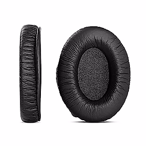 YDYBZB RH-200 Ear Pads Ear Cushions Earpads Replacement Earmuffs Compatible with Roland RH-200 RH200 RH 200 Headphones Wrinkle Leather