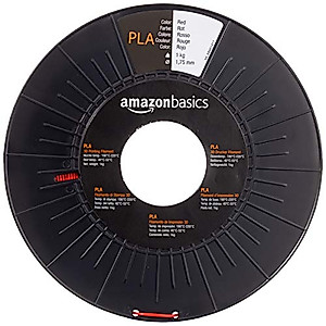 Amazon Basics PLA 3D Printer Filament, 1.75mm, 5 Assorted Colors, 1 kg per Spool, 5 Spools, 5Kg total
