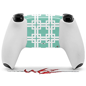 WraptorSkinz Skin Wrap compatible with Sony PS5 DualSense Controller Boxed Seafoam Green (CONTROLLER NOT INCLUDED)