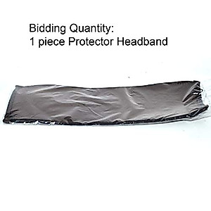 Defean Brown Headphone Protector Headband Fabric Compatible with Audio Technica M30 M40 M50 M50X M50S M40X Headphone(Brown Protector Headband)