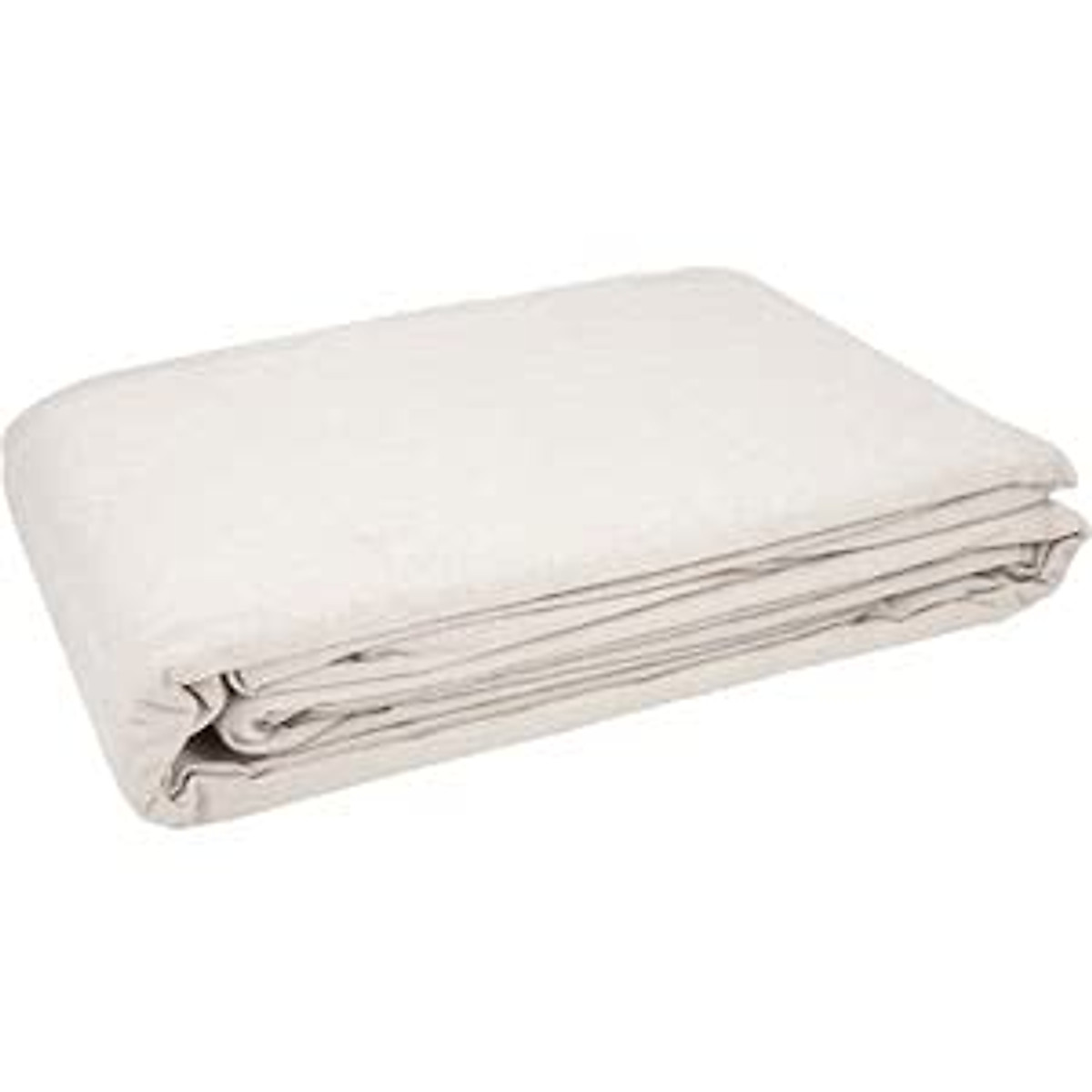 Premium Cotton Canvas Drop Cloth - 8 oz, 4x5 ft - Perfect for Painting, Furniture & Floor Protection 4x5 (4x5)