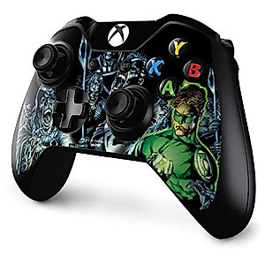 Skinit Decal Gaming Skin Compatible with Xbox One Controller - Officially Licensed Warner Bros Green Lantern and Villains Design