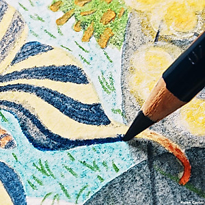 Derwent Coloured Pencils, Inktense Ink Pencils, Drawing, Art, Metal Tin, 72 Count (2301843) (Packaging May Vary)