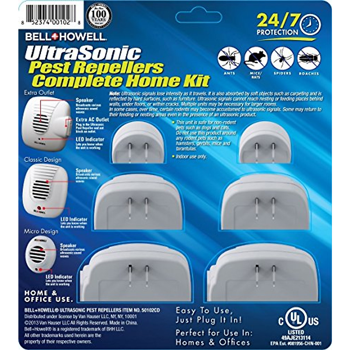 Bell+Howell Pest Repeller (6 Pcs)