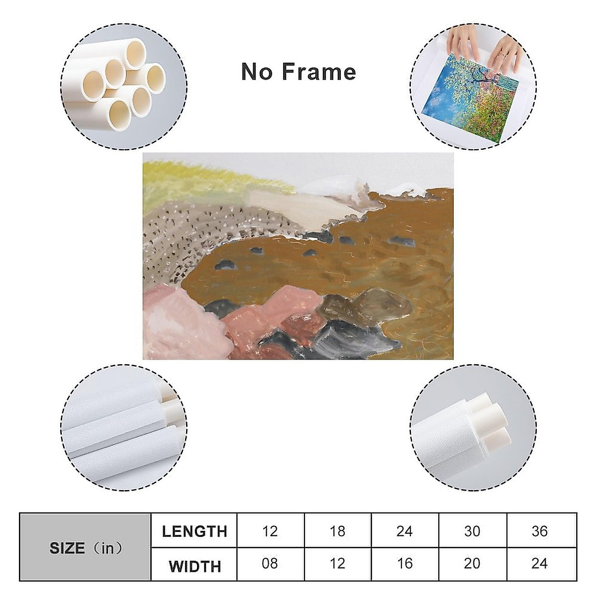 BAIKAI Milton Avery Milton Avery Brown Sea1 Art Poster Hanging Picture Canvas Wall Art Prints Poster Gifts Photo Picture Painting Posters Room Decor Home Decorative 08x12inch(20x30cm)