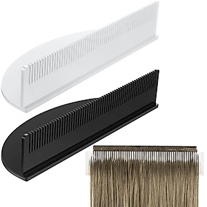 2 Pieces Hair Extension Holder Acrylic Hair Color Rack Display Hair Extensions Stand Organizer Lightweight Portable Storage Wig holder for Hand Tied Weft Full Bundle Tool Hair Styling Weave Wash Color