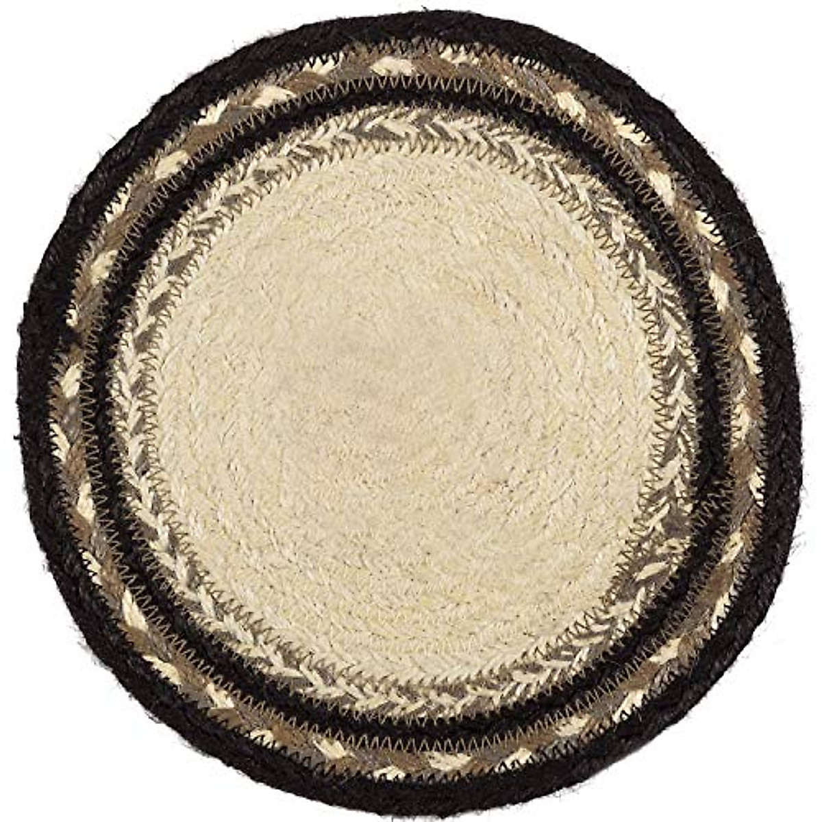 VHC Brands Sawyer Mill Charcoal Table Décor, 8" Trivet, Pig